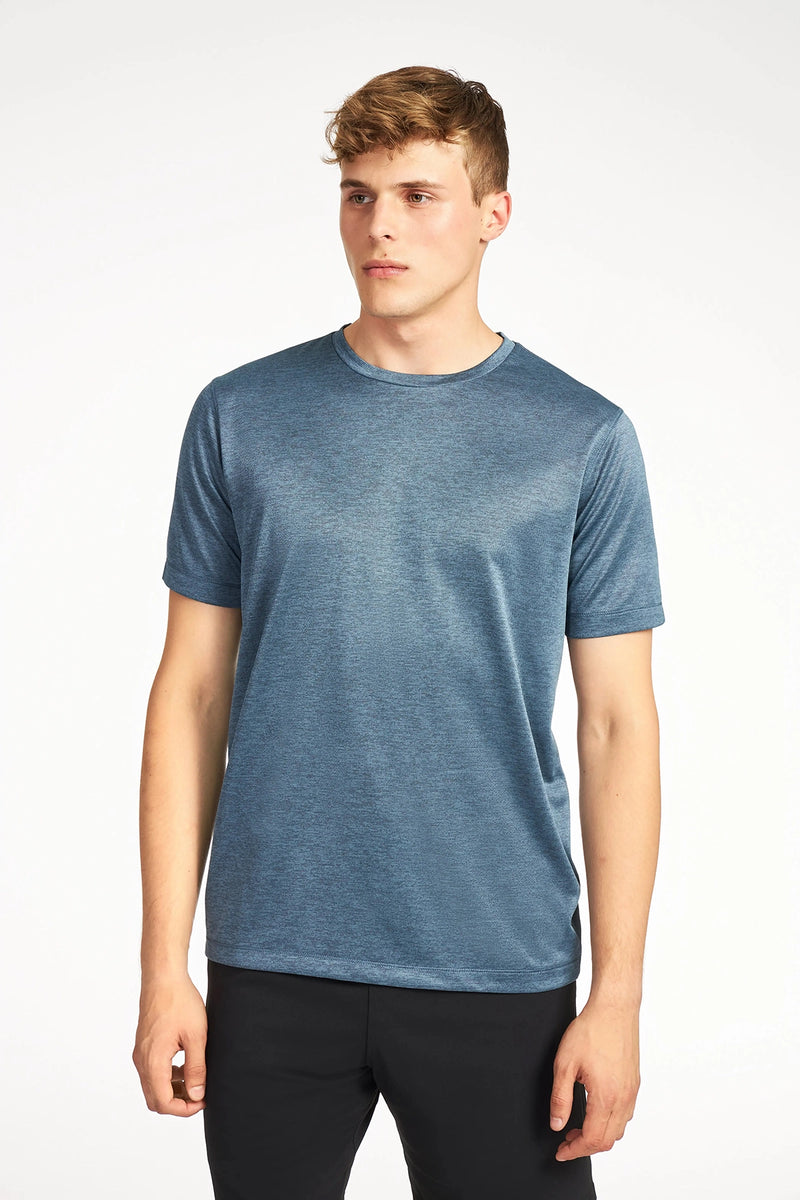 MEN'S MARLED PIQUEE T-SHIRT – TECH APPAREL
